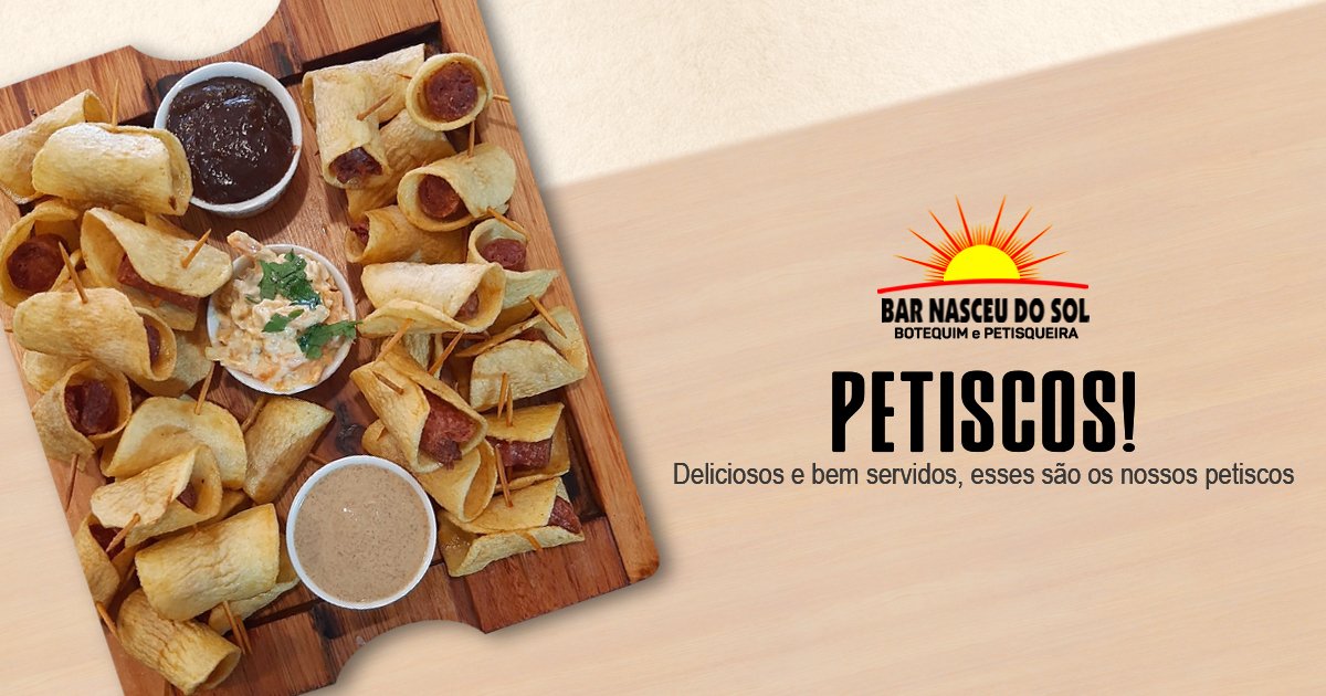 Petiscos | Bar Nasceu do Sol